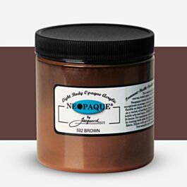 Jacquard : Neopaque : Acrylic Paint : 8oz : 240ml : #592 Brown