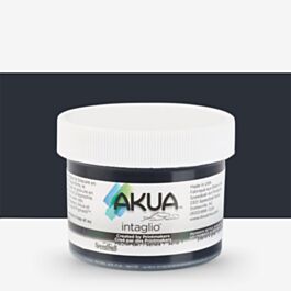 Akua : Intaglio Ink : 2oz : 59ml : Paynes Gray