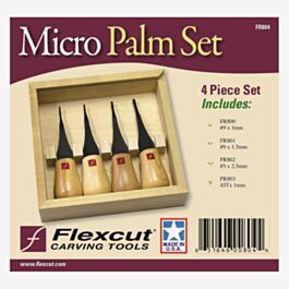 Flexcut : Micro Palm : Carving Tool Set : Set Of 4