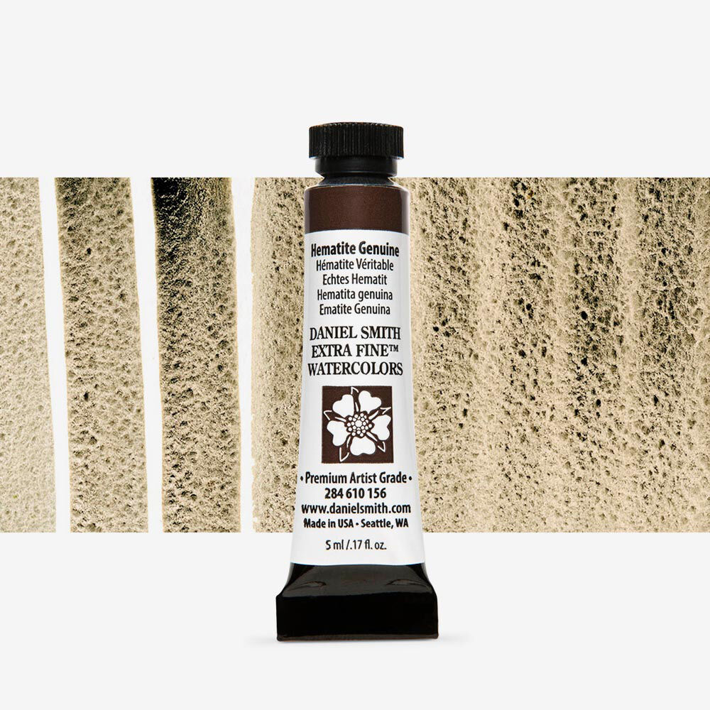 Daniel Smith : Primatek Watercolour Paint : 5ml : Hematite Genuine