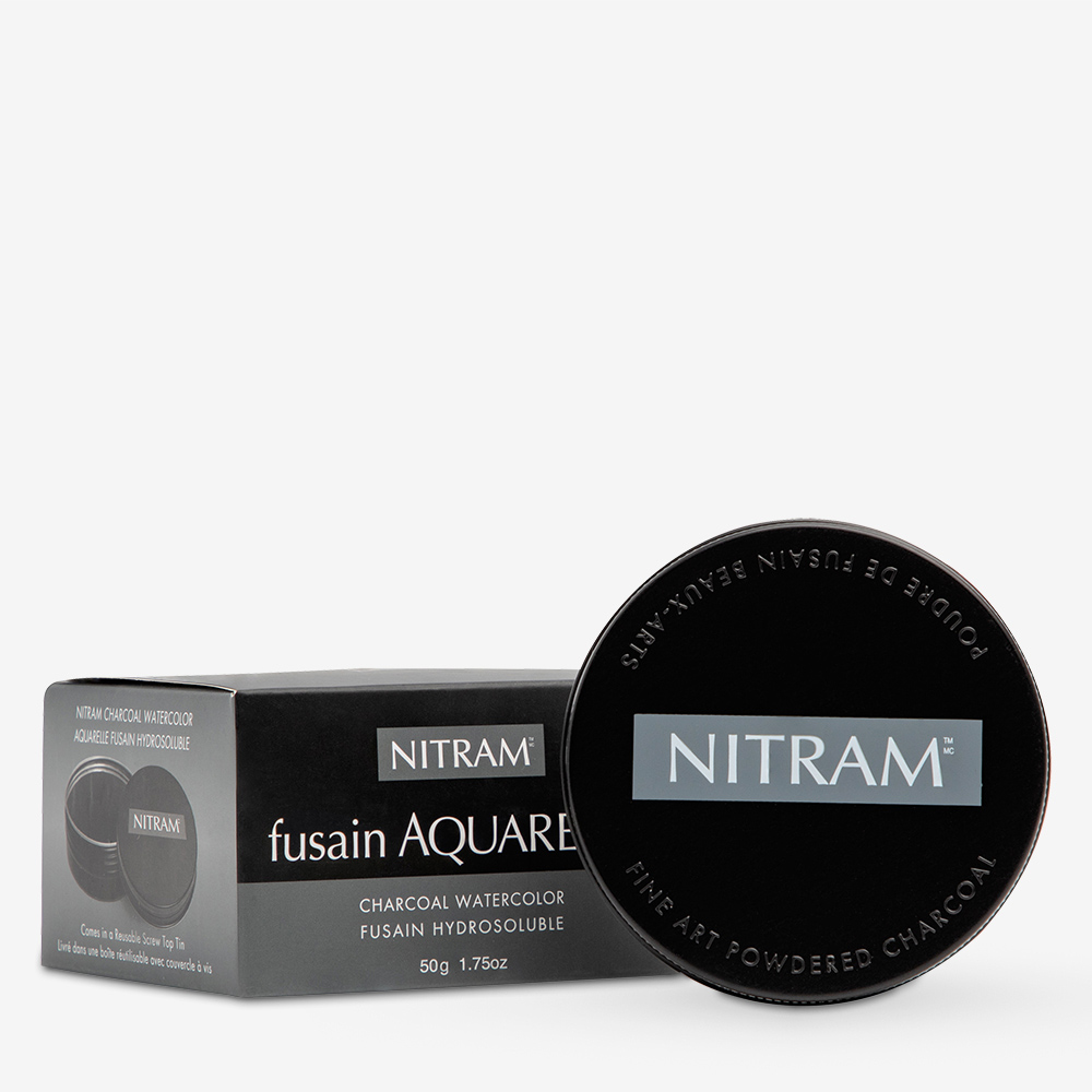 Nitram : Fusain Aquarelle : 50g Tin