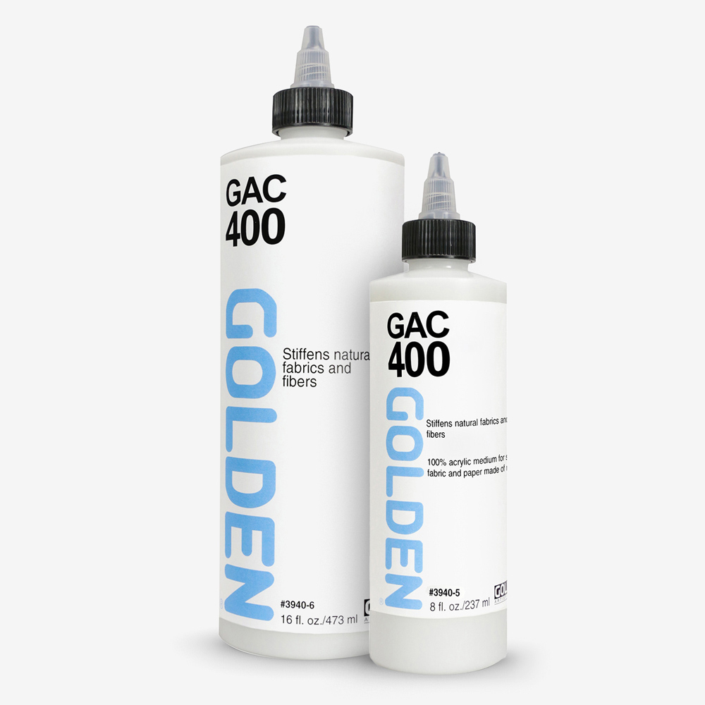 Golden GAC 400 Acrylic Polymer For Stiffening Fabrics