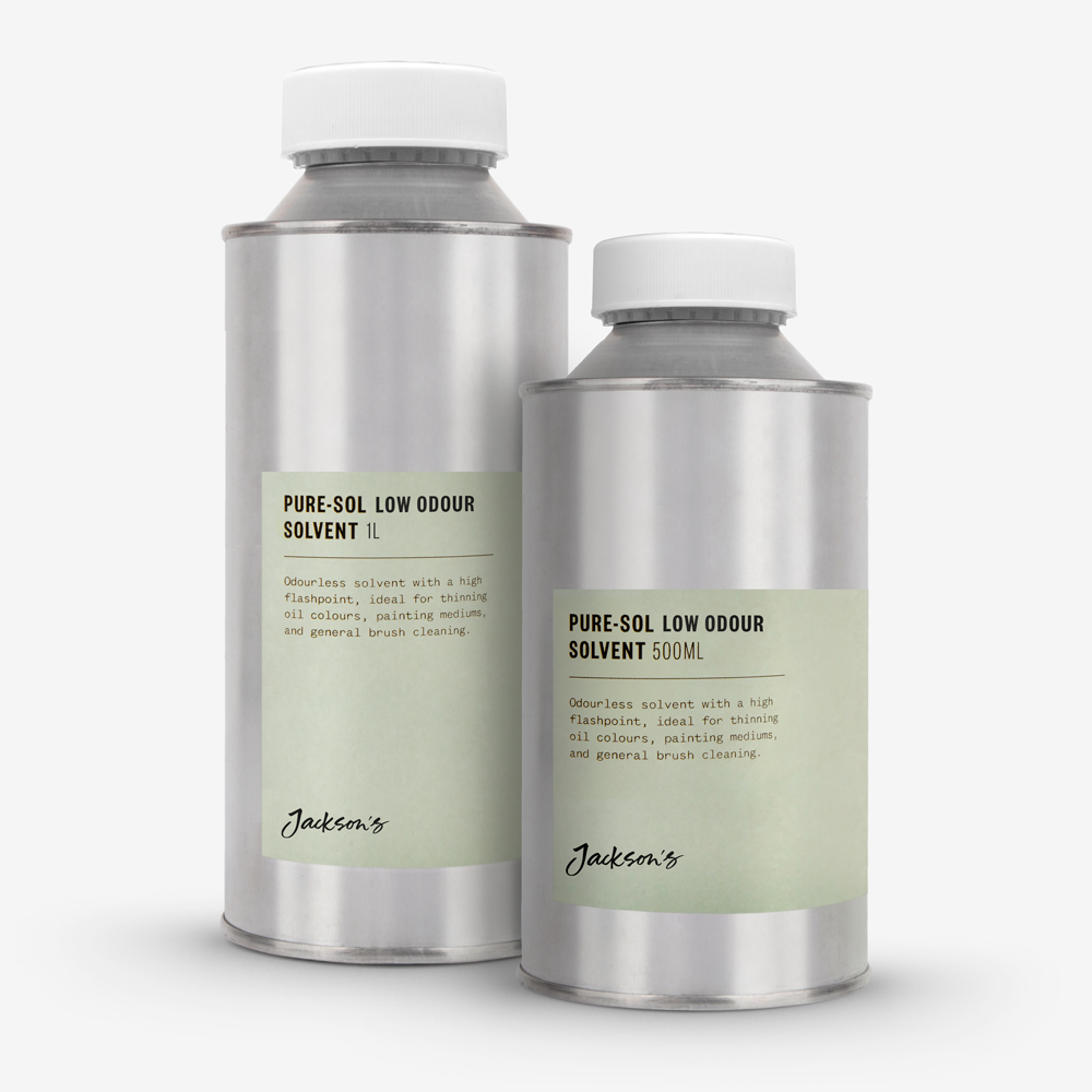 Jackson's Pure-Sol Low Odour Solvent: Studio Safe With High Flash Point