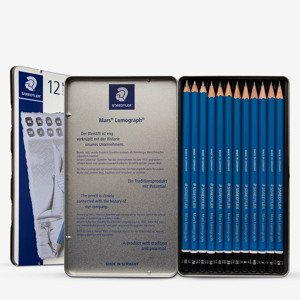 Staedtler Mars Lumograph Sketching Pencil Sets