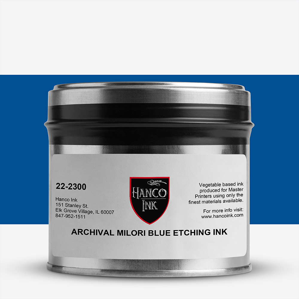 Hanco : Etching Ink : Archival : 454g : Milori Blue