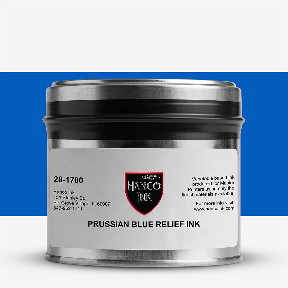 Hanco : Relief Ink : 454g : Prussian Blue