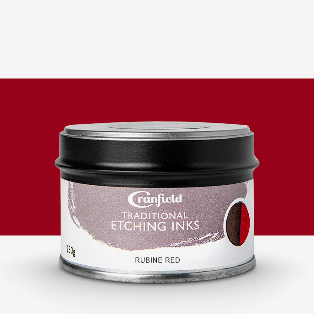 Cranfield : Traditional Etching Ink : 250g : Rubine Red