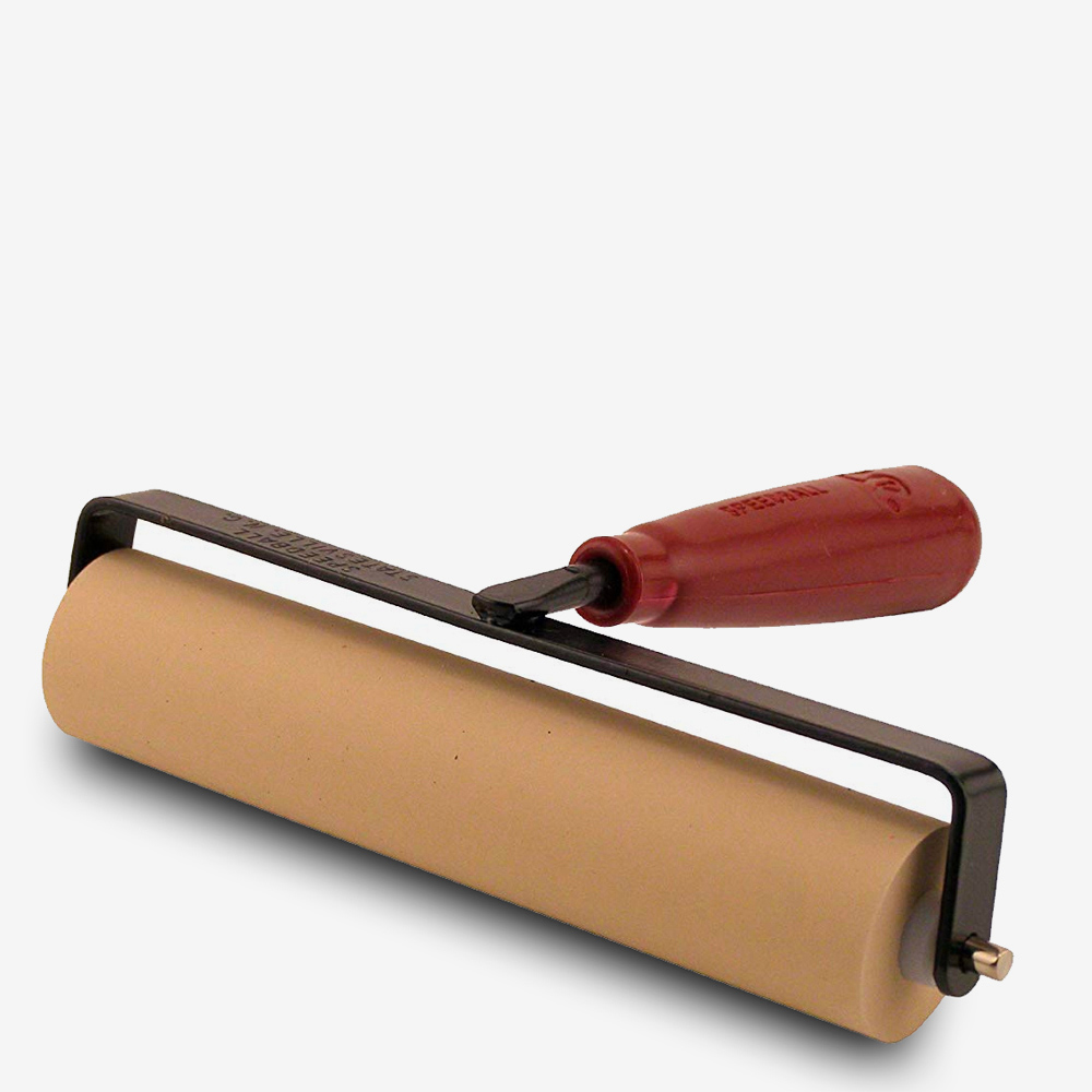 Speedball : Soft Rubber Roller / Brayer : 6in (Apx.15cm)