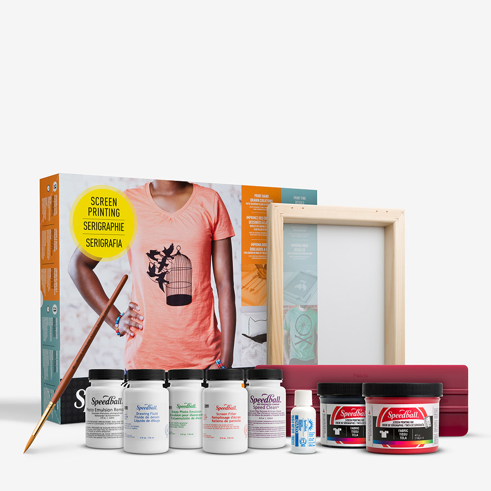Speedball : Super Value Fabric Screen Printing Set (Set 3)