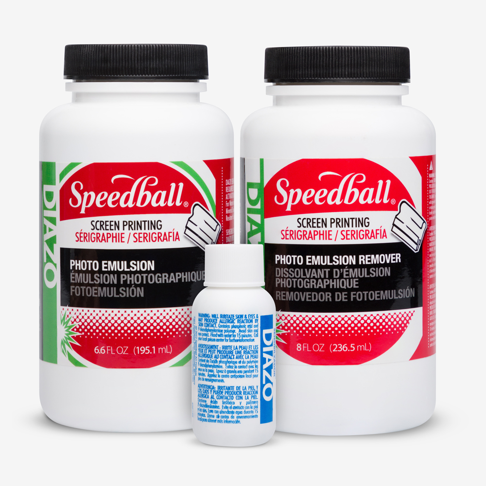 Speedball : Diazo Photo Emulsion Kit : Includes Sensitizer And Remover