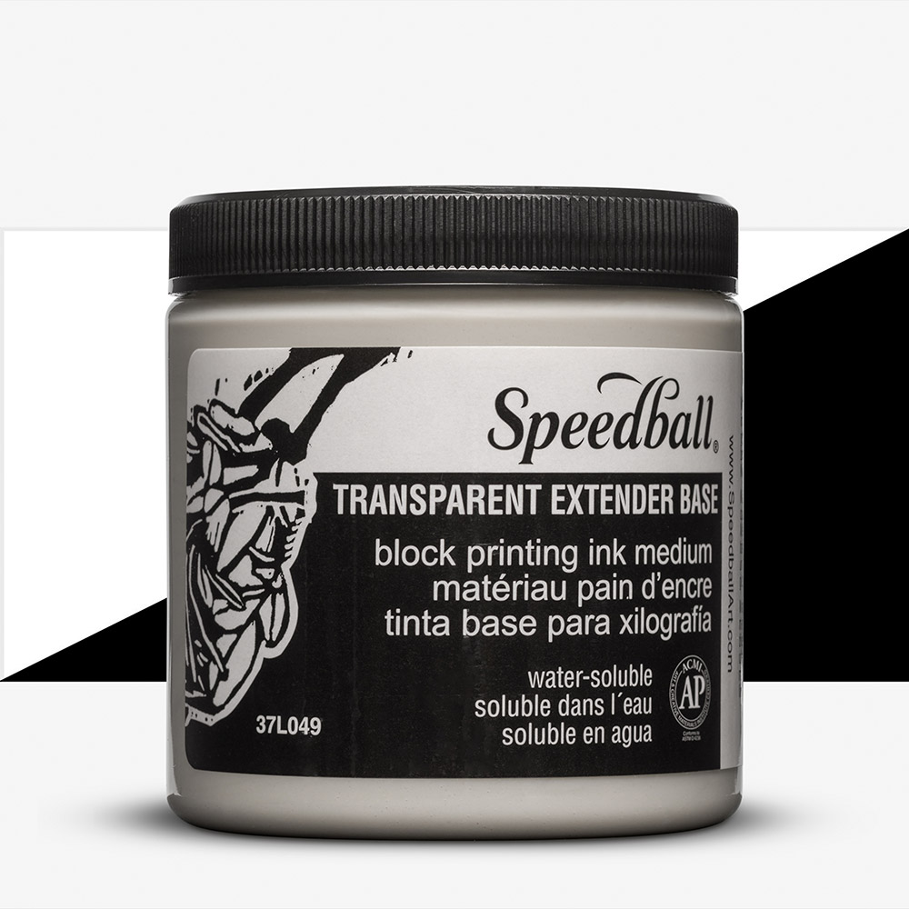 Speedball : Relief Ink : Water-Soluble Relief Ink : 237ml (8oz) : Extender