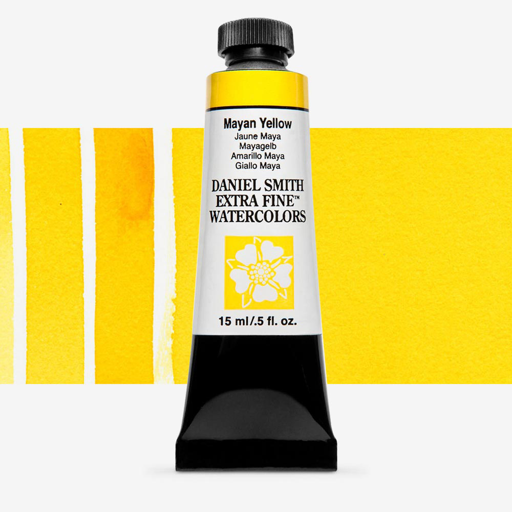 Daniel Smith : Watercolour Paint : 15ml : Mayan Yellow : Series 3