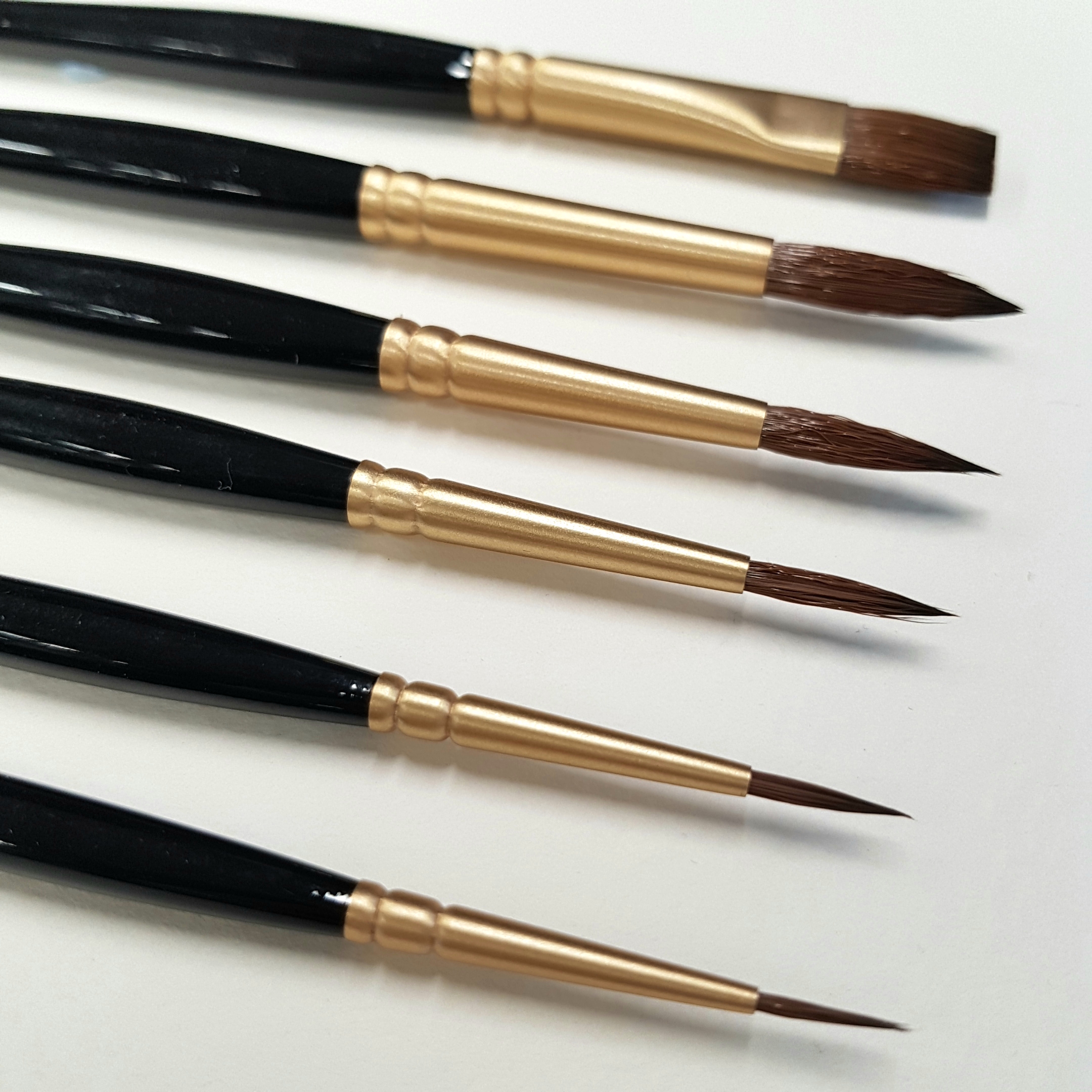 Testing and Comparing Sablene Brushes - Lawrence Art Supplies UK