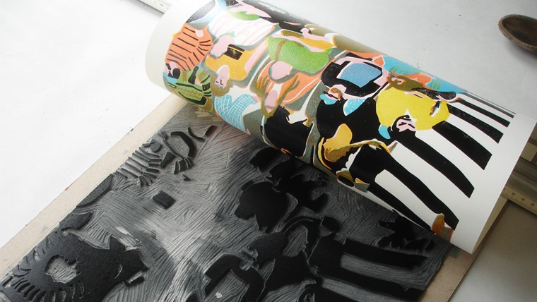 Interview with Hannah Forward Printmaker & Illustrator - Lawrence Art ...