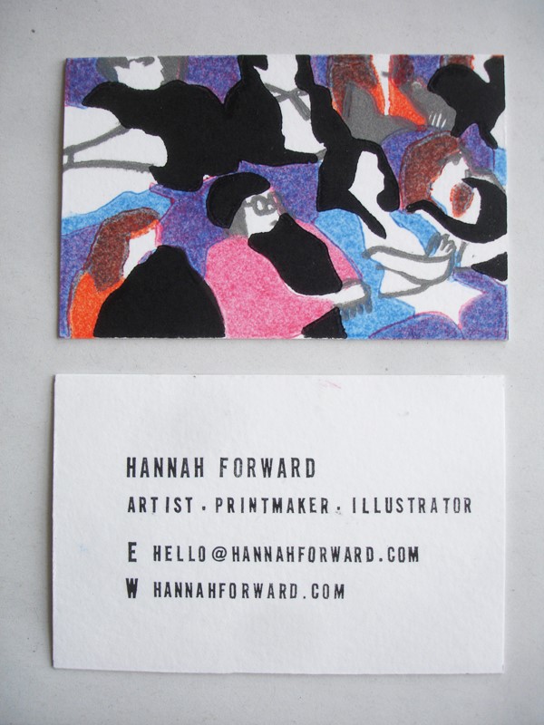 Interview with Hannah Forward Printmaker & Illustrator - Lawrence Art ...