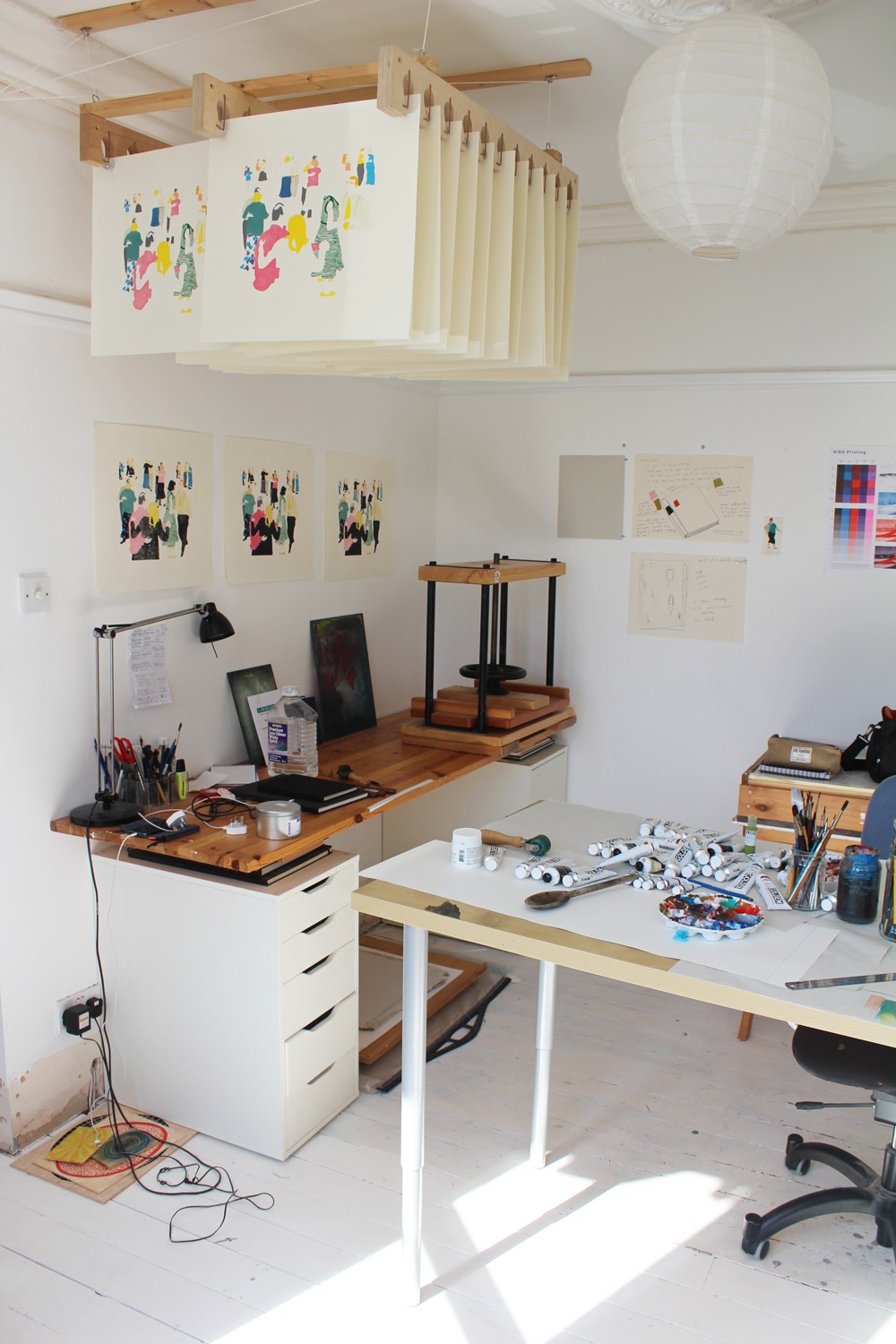 Interview with Hannah Forward Printmaker & Illustrator - Lawrence Art ...