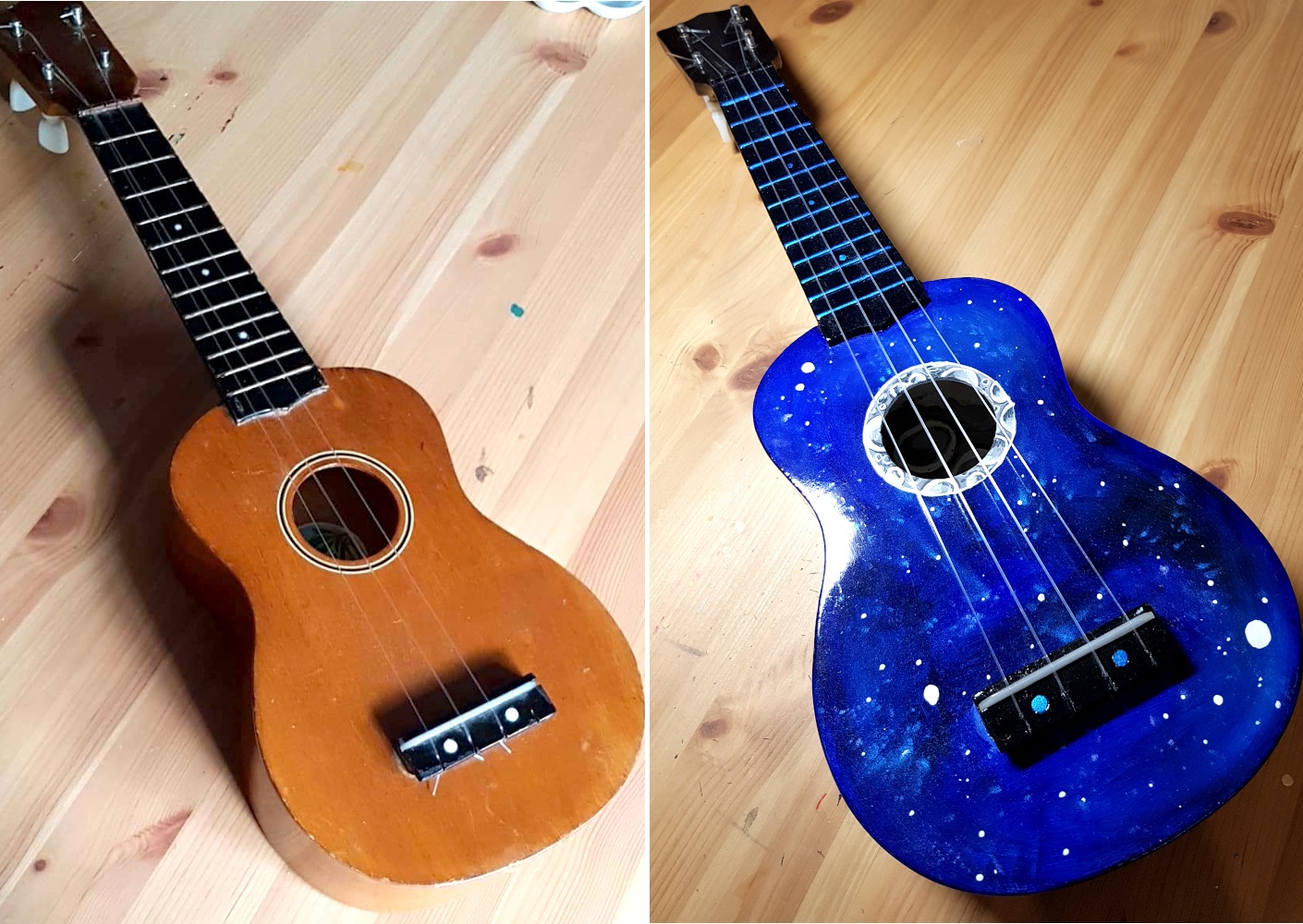 How to Repaint a Ukulele - Lawrence Art Supplies UK