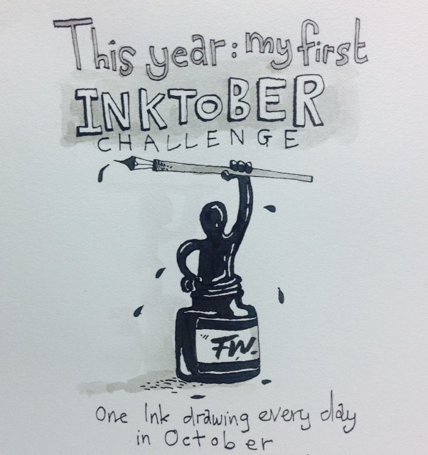 Inktober: A Guide to Ink - Lawrence Art Supplies UK