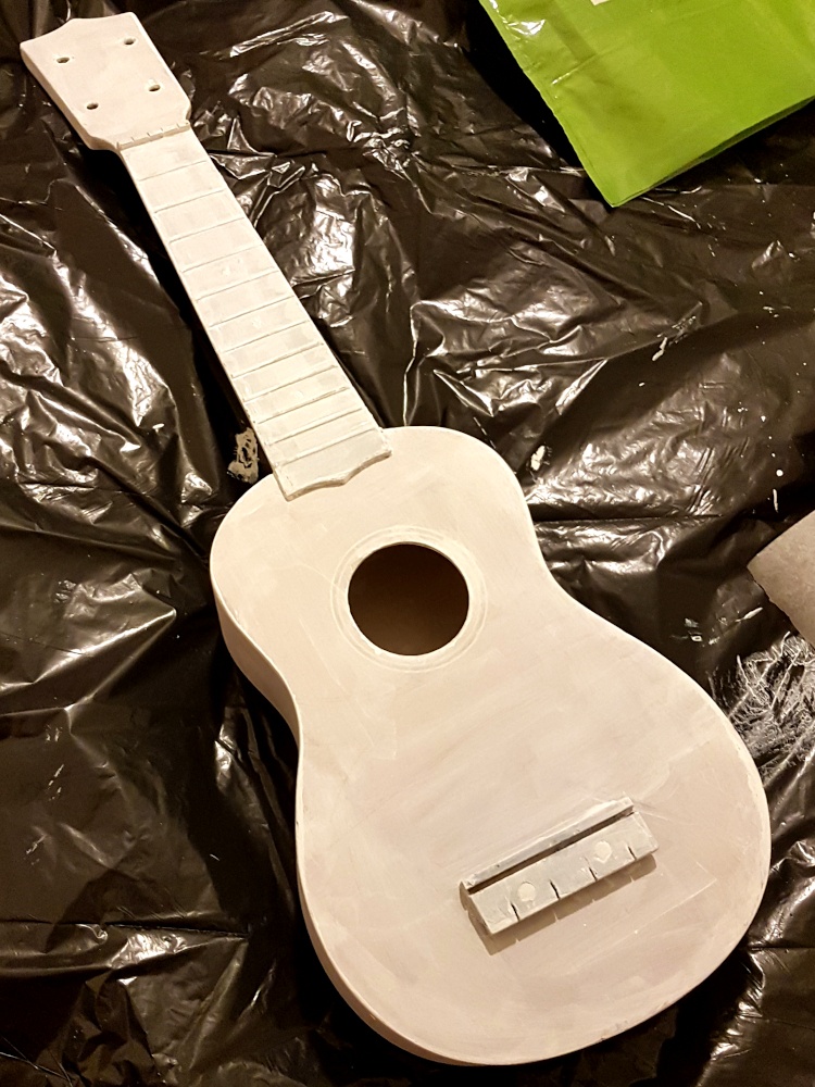How to Repaint a Ukulele - Lawrence Art Supplies UK