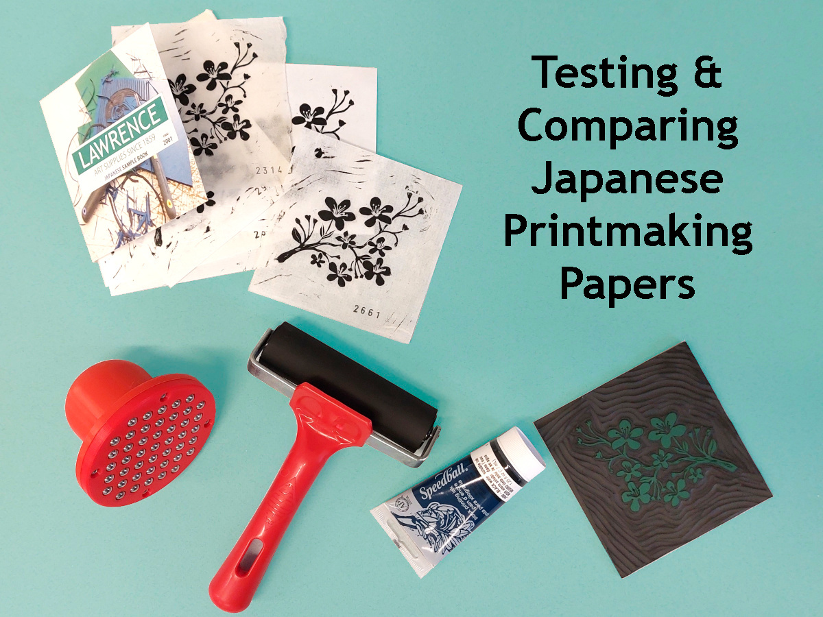 Testing and Comparing Japanese Printmaking Papers