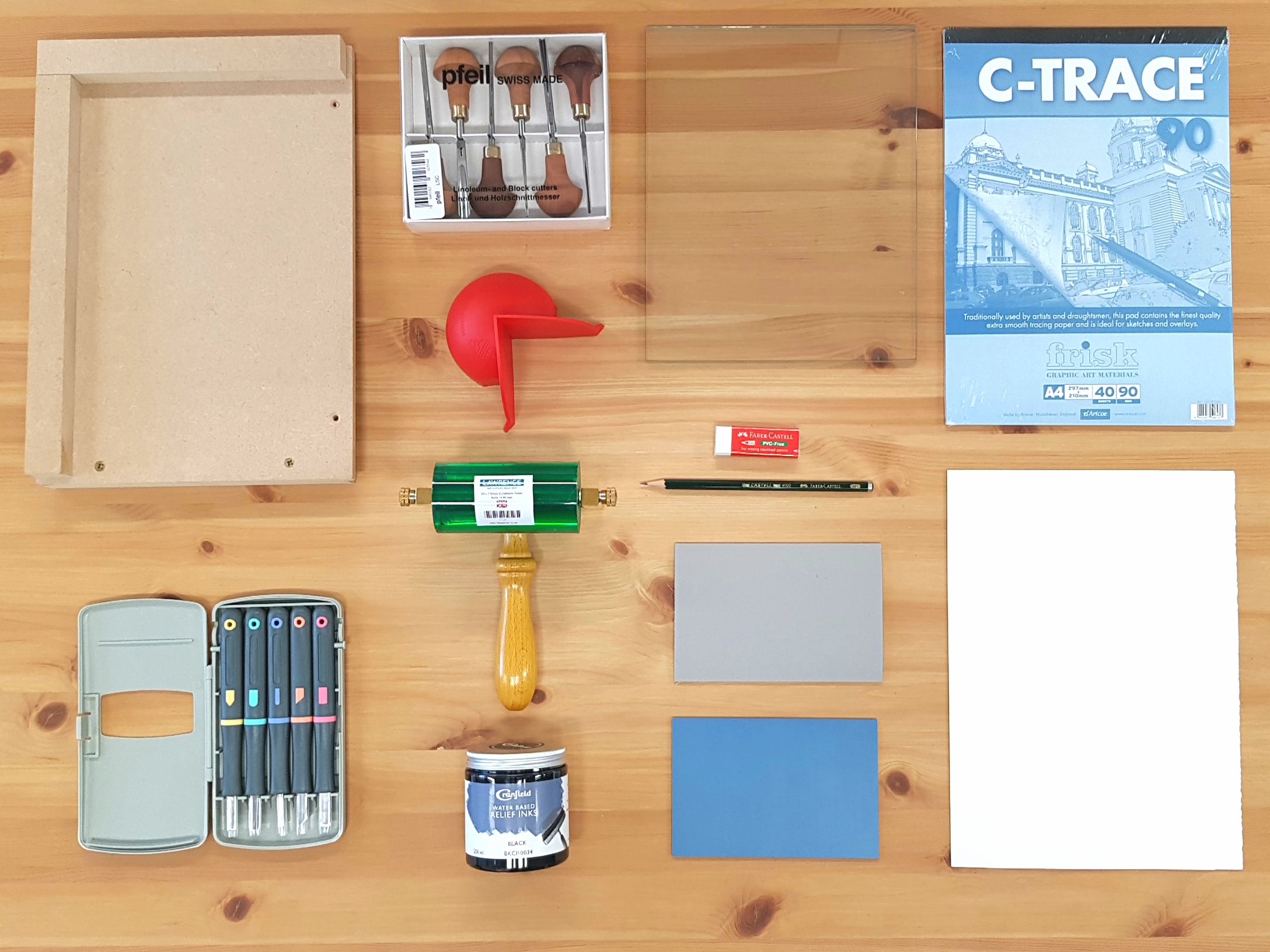 Lawrence Printmaking Demo with Georgia Flowers - Lawrence Art Supplies UK