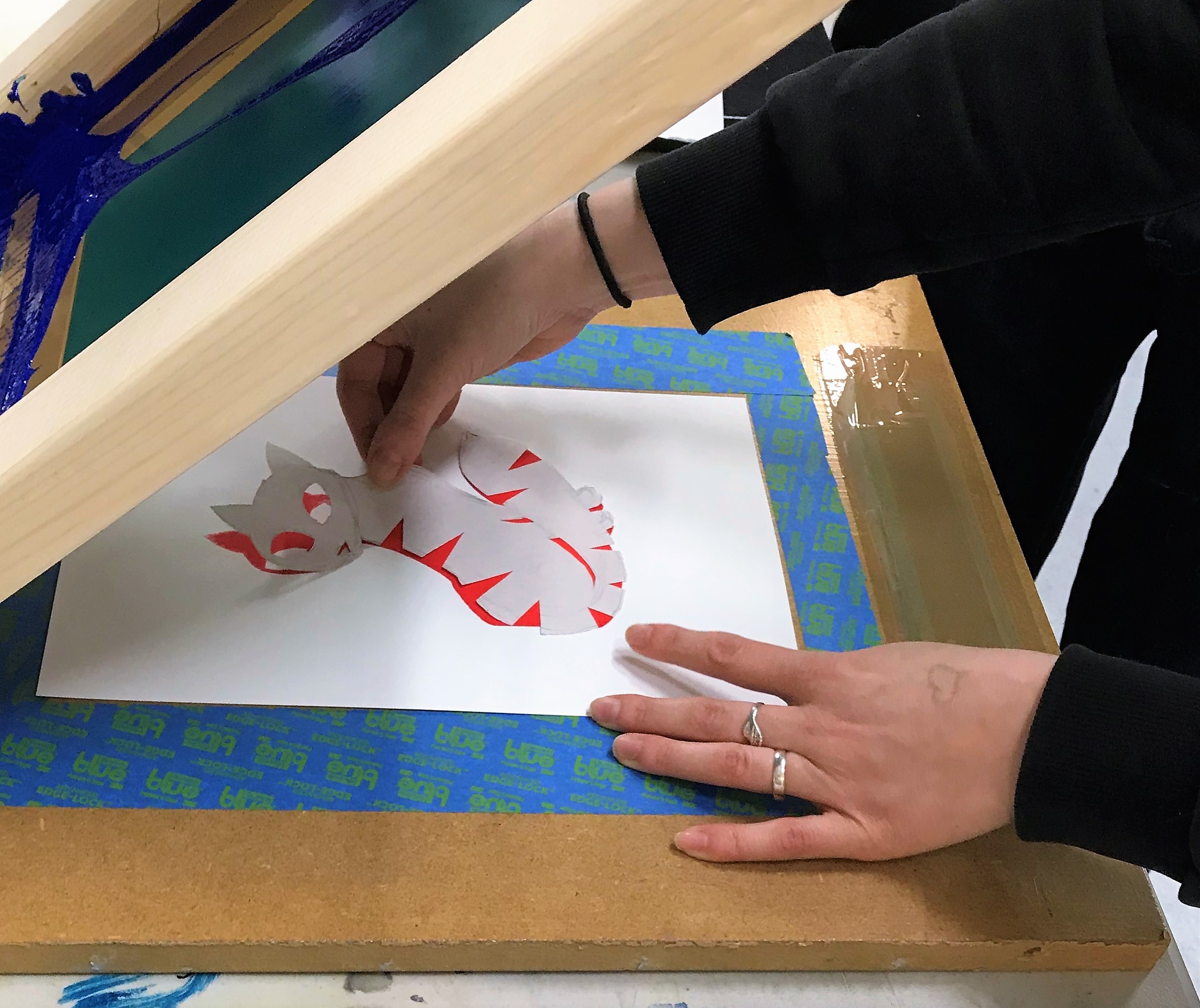 Screen Printing Demo '18 - Lawrence Art Supplies UK