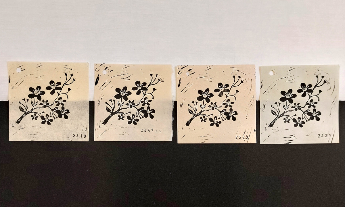 Testing and Comparing Japanese Printmaking Papers