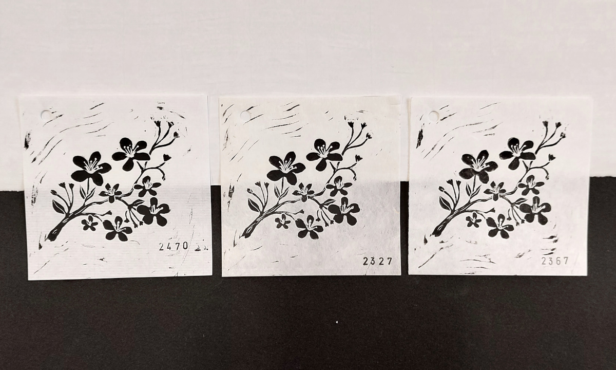 Testing and Comparing Japanese Printmaking Papers