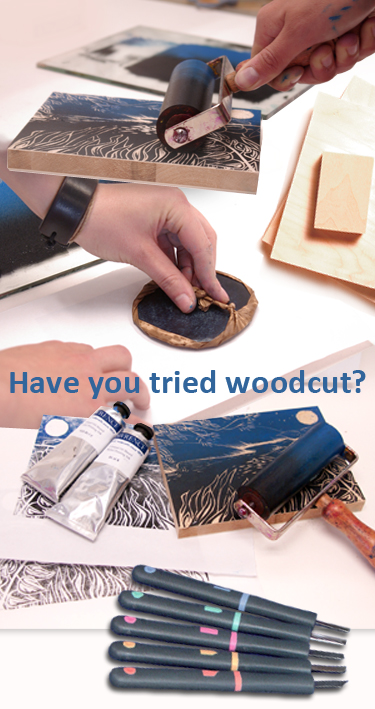 Woodcut printing